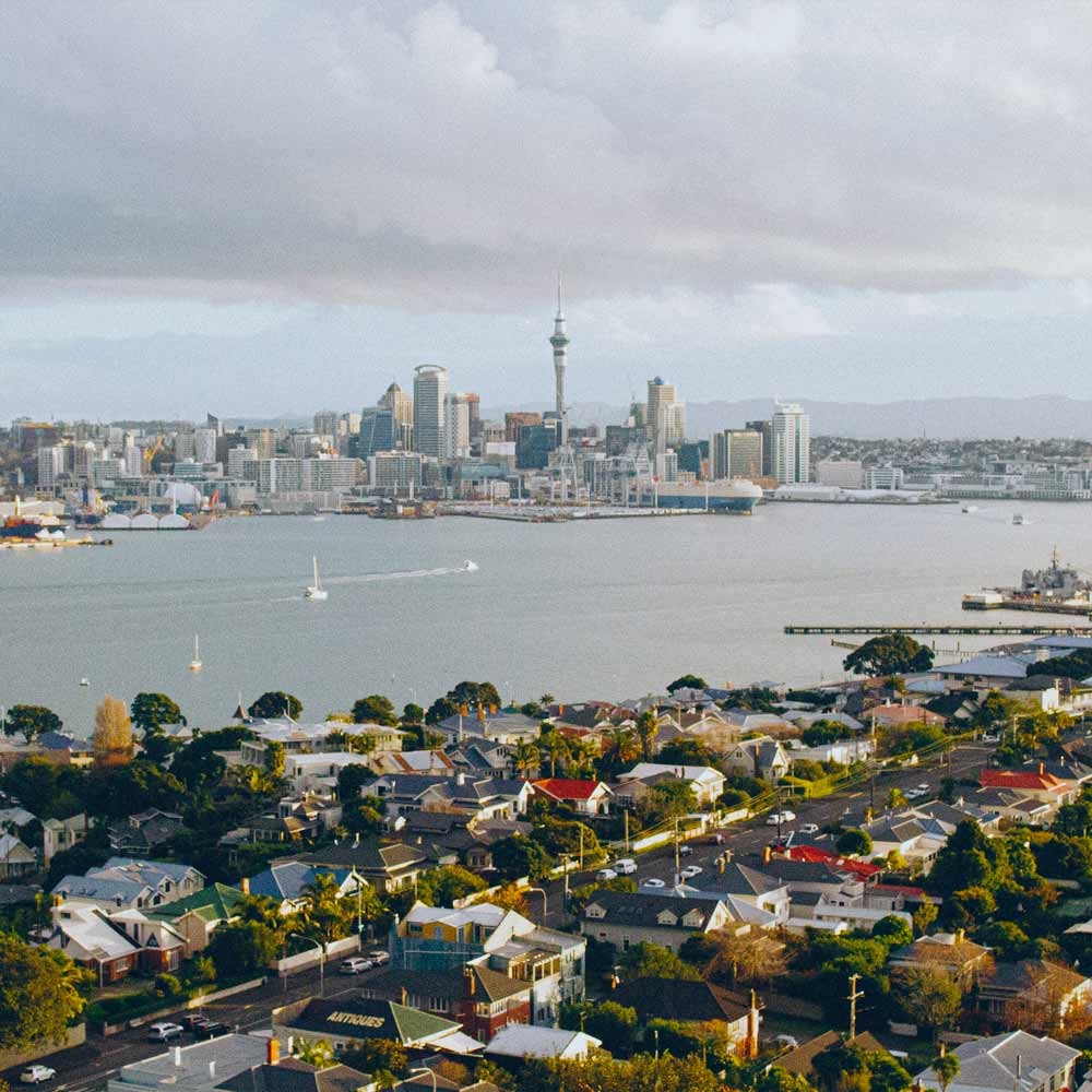 Vive en Auckland, Nueva Zelanda, una de las mejores ciudades del mundo