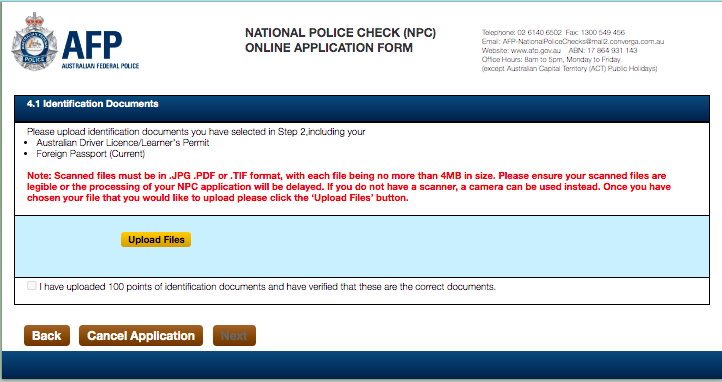 Police Check y certificado de antecedentes penales en Australia ...